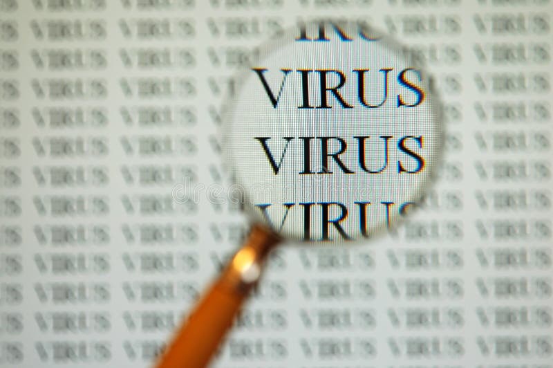 Protection De Virus Informatique Photo stock - Image of tailler ...