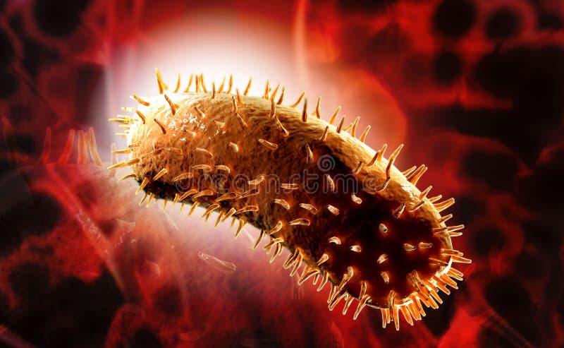 Virus de la rage illustration stock. Illustration of génétique - 36496104