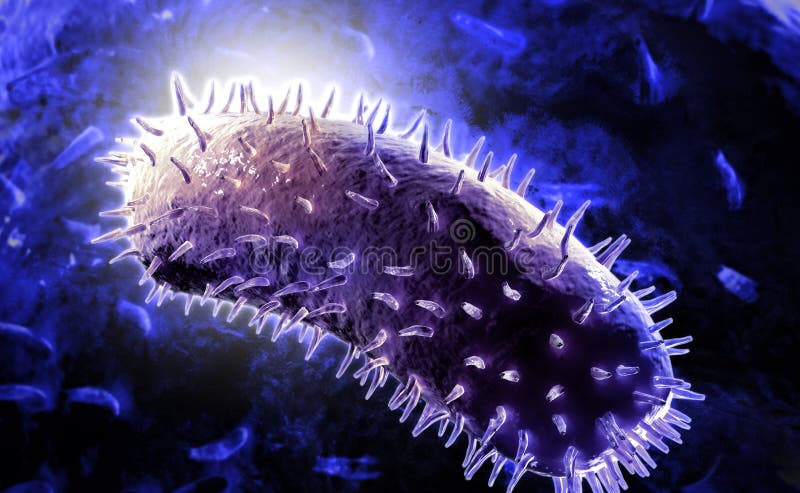 Virus de la rage illustration stock. Image du clinique - 37381077