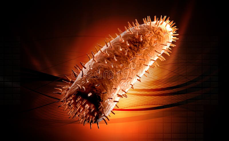 Virus della rabbia illustrazione di stock. Illustrazione di idrofobia ...