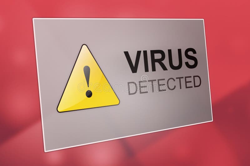 Virus detectado imagen de archivo. Imagen de crimen, internet - 62923951