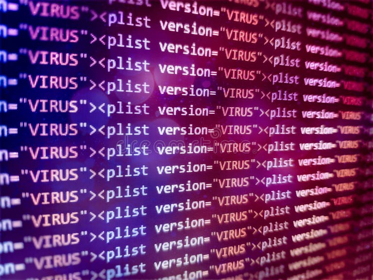 Virus Detected Alert Message Scanning And Identifying Computer Virus Inside Binary Code