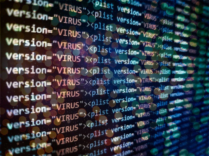 Virus Detected Alert Message Scanning And Identifying Computer Virus Inside Binary Code 0393