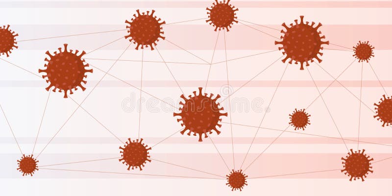 Virus Epidemic Info Graphic Background Stock Vector - Illustration of ...
