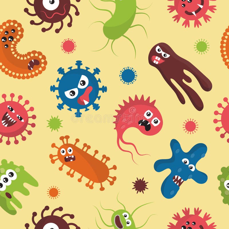 Happy Germ Microbe Stock Illustrations – 3,815 Happy Germ Microbe Stock ...