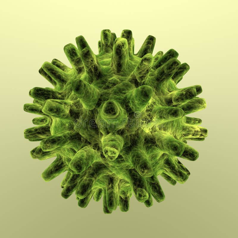 Influenza virus stock illustration. Illustration of organism - 2231588