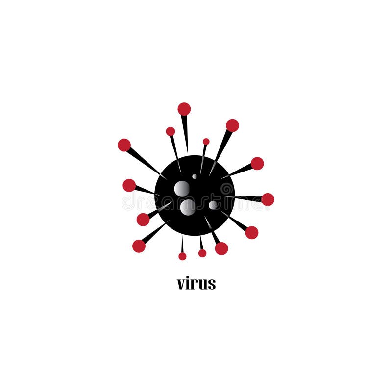 Virus Icon Illustration of a Simple Vector Design Stock Vector ...