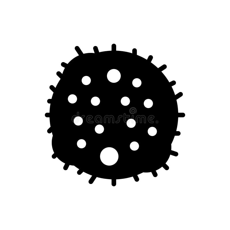 Virus Icon, Microbe Icon Vector Illustration Stock Vector ...