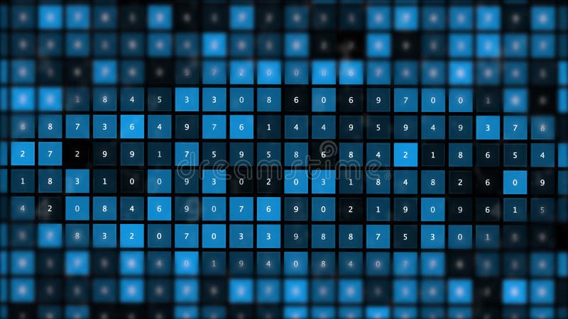 Virus Infected Malware Computer Data on Screen. Stock Illustration ...