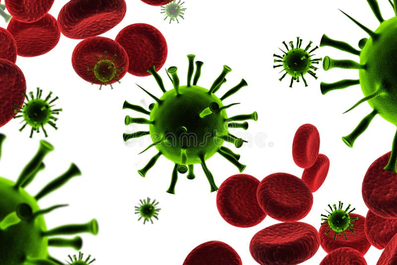 Infection through Blood Line Icon. Editable Stock Vector - Illustration ...