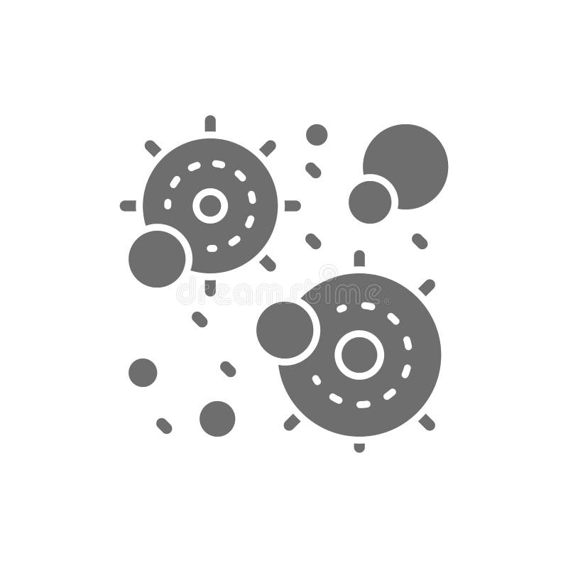 Vector Microbe, Bacteria Flat Color Line Icon. Stock Vector ... Vector Microbe, Bacteria Flat Color Line Icon. Stock Vector ...