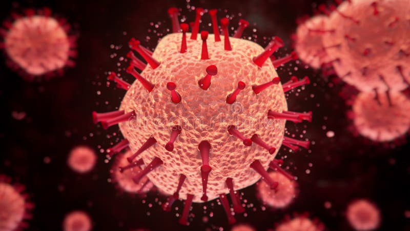 Virus Cells. Germs Allergy Bacteria Infectious Micro Pathogen Organisms ...