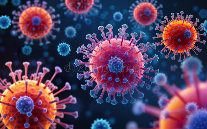 Virus Molecule Genome, Rotavirus, Microscopic View, Viral Infection ...