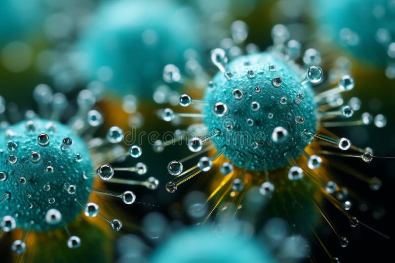 Virus Molecule Microscope Bacteria Microbiology Science Study Analyzing ...