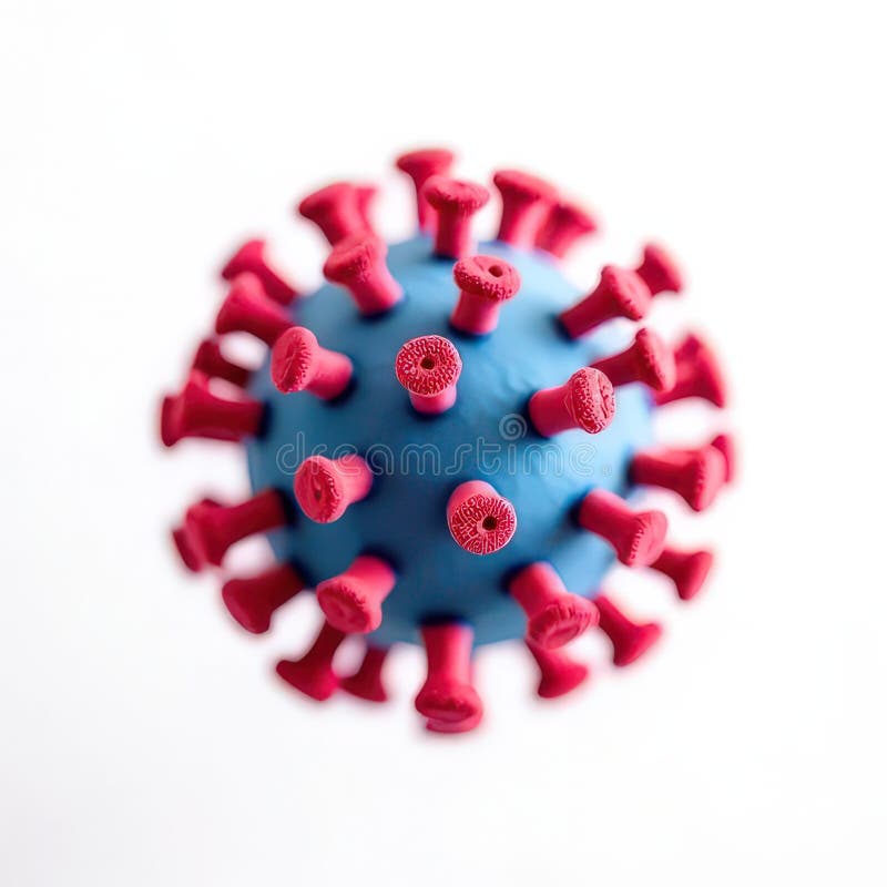 Virus Particle 3D stock illustration. Illustration of protein - 361417983