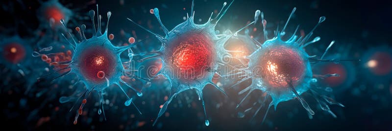 Virus Particle, Showing Its Characteristic Shape and Surface Features ...