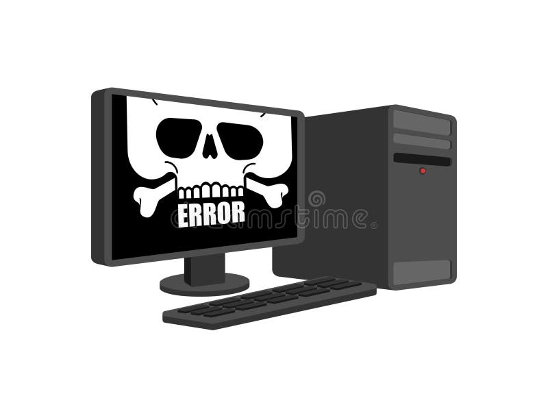Pc Skull Stock Illustrations – 263 Pc Skull Stock Illustrations ...