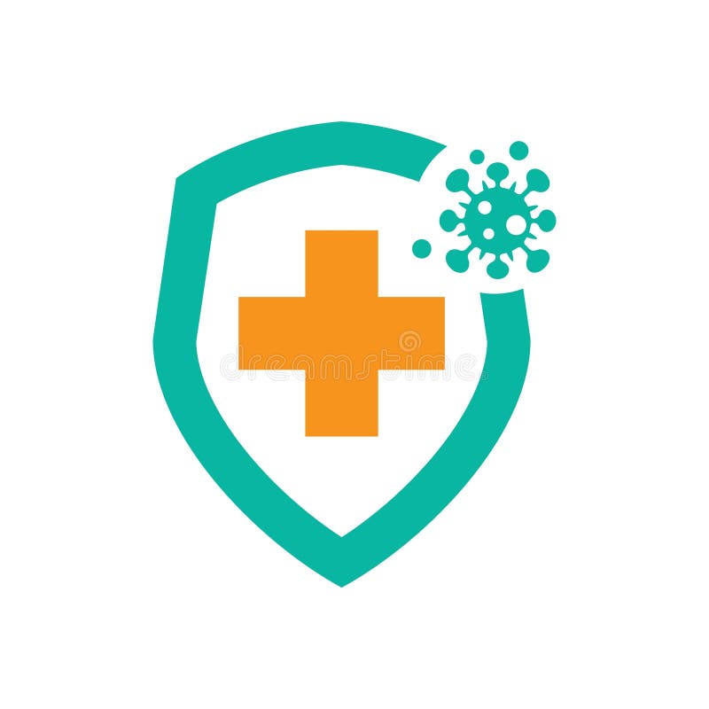 Virus Protection Logo Images Illustration Stock Vector - Illustration ...