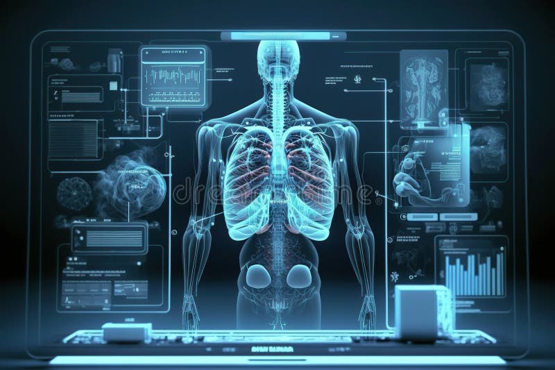 Virus, Robotics Research Diagnose Virtual Human Interface Screen ...