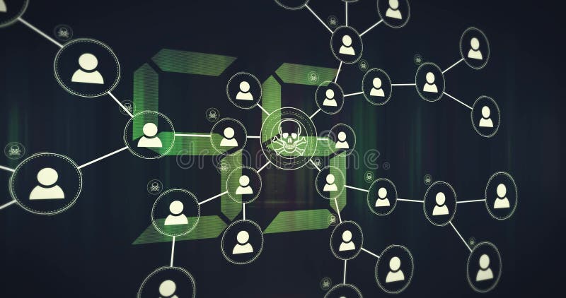 Virus Spread Network. Virus Disease Spread Network - Infection People ...