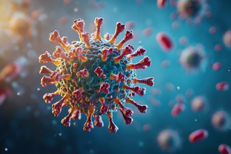 Virus Structure Observed Under Microscopic Analysis during Health ...