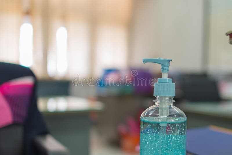 Virus and Bacteria Under Electron Microscope. Epidemic Disease. 3D ...