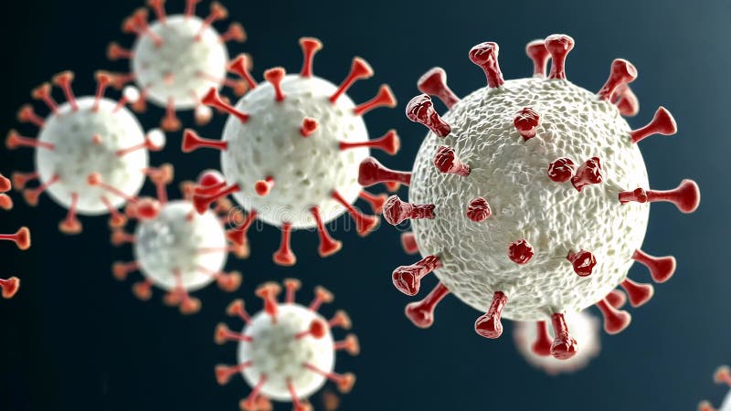 Virus Video: Microscopic of a Biological Entity, Revealing Structure ...
