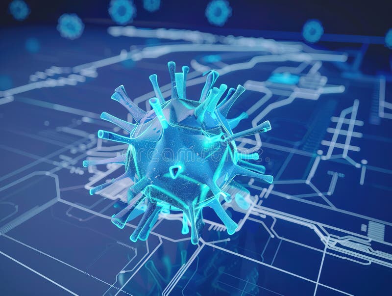 Virus Visualization with Augmented Reality Transparent Virus in Studio ...