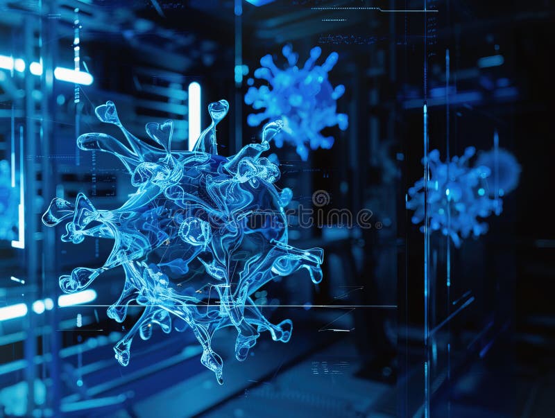 Virus Visualization with Augmented Reality Transparent Virus in Studio ...
