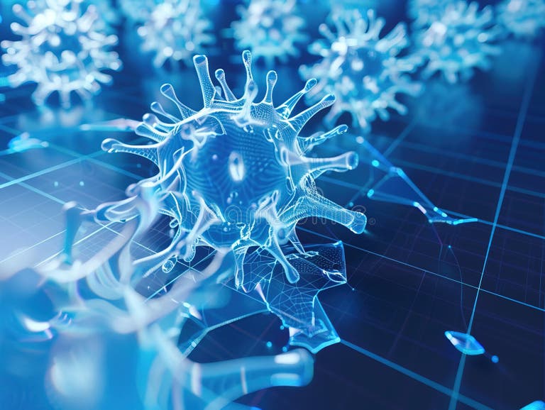 Virus Visualization with Augmented Reality Transparent Virus in Studio ...