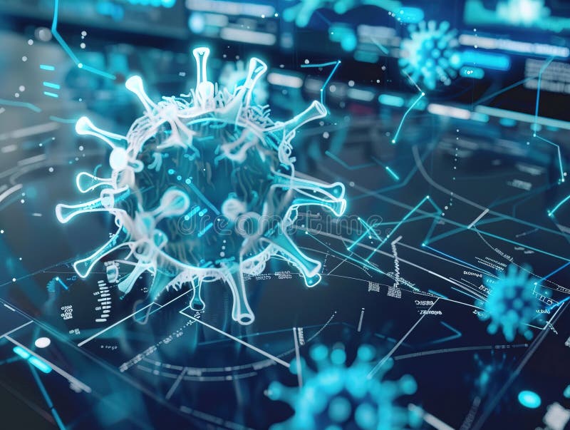 Virus Visualization with Augmented Reality Transparent Virus in Studio ...