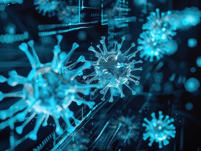 Virus Visualization with Augmented Reality Transparent Virus in Studio ...