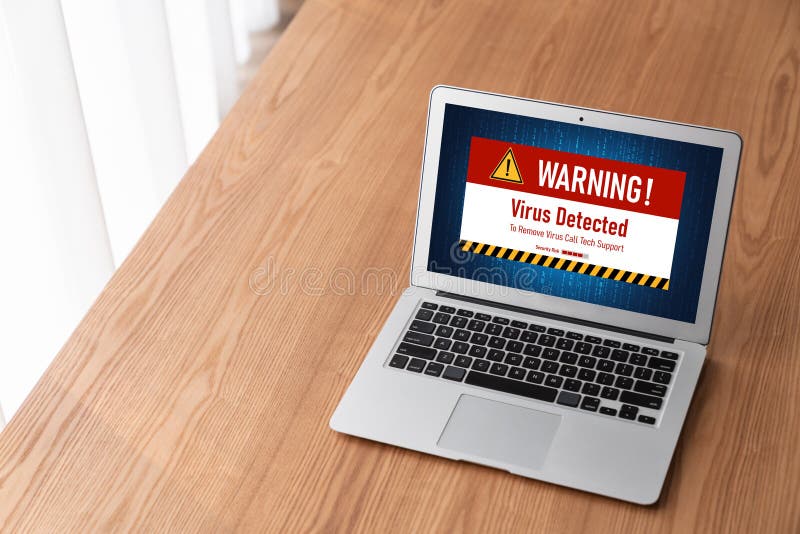 Virus Warning Alert on Computer Screen Detected Modish Cyber Threat ... Virus Warning Alert on Computer Screen Detected Modish Cyber Threat ...