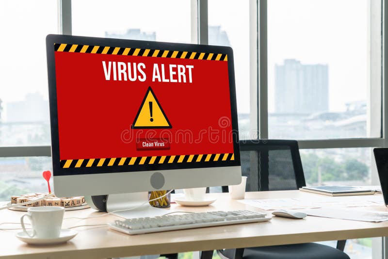 Virus Warning Alert on Computer Screen Detected Modish Cyber Threat ... Virus Warning Alert on Computer Screen Detected Modish Cyber Threat ...