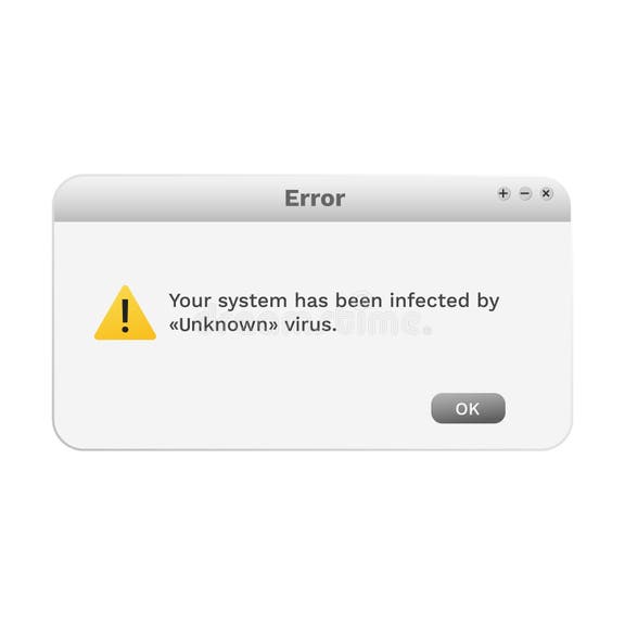 Virus Pc Warning Malware Stock Illustrations – 462 Virus Pc Warning ...