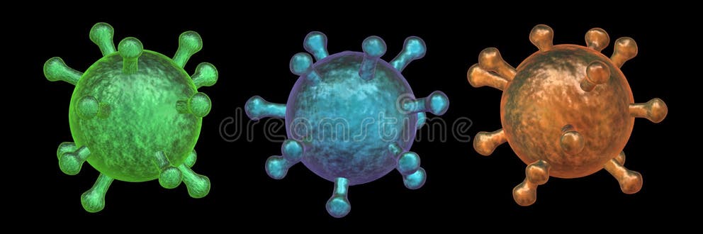 Viruses stock illustration. Illustration of isolated - 12627055