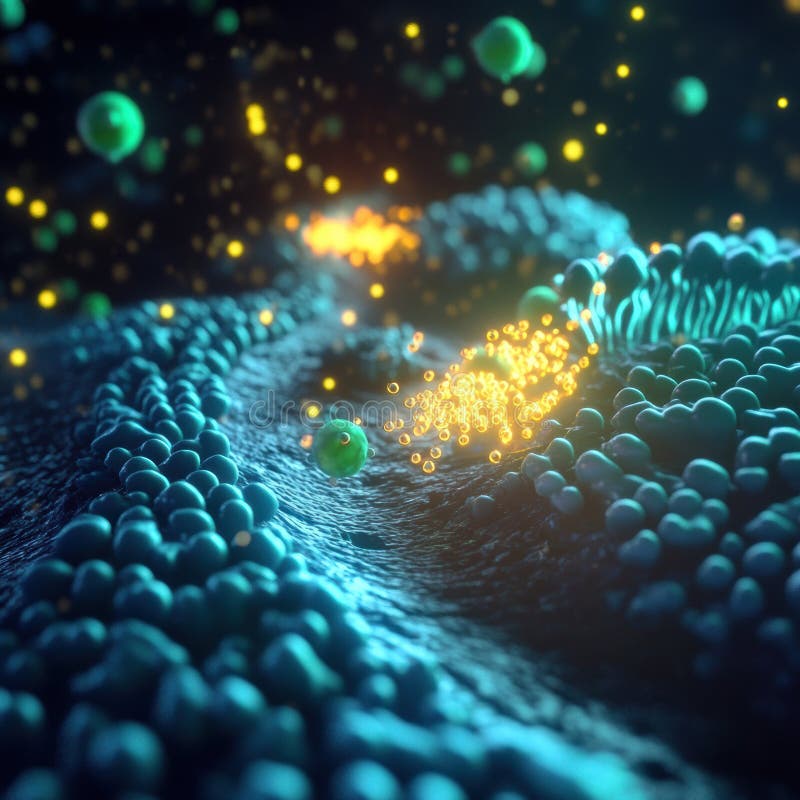Viruses Invading Cells in a Vibrant Microscopic Landscape during ...