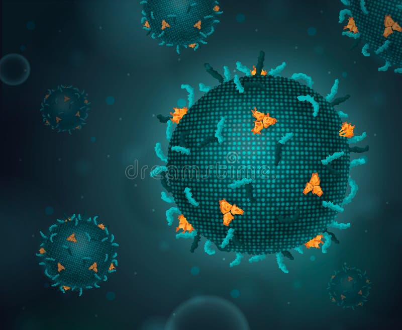 Viruses Realistic Icons Set Stock Vector - Illustration of viruses ...