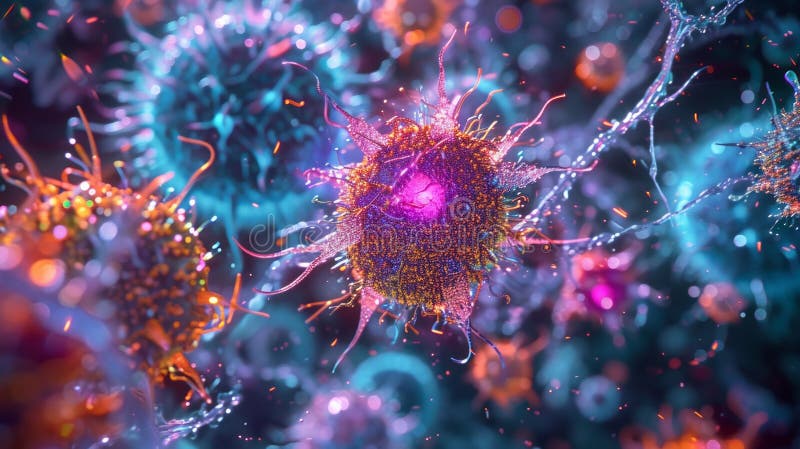 Viruses Under the Microscope, Showcasing Their Structure, Symmetry, and ...