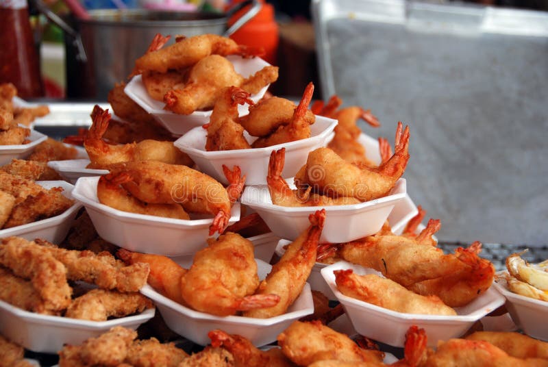 Vis Markt, Bangkok, Thailand, Augustus 2007 Stock Afbeelding - Image of ...