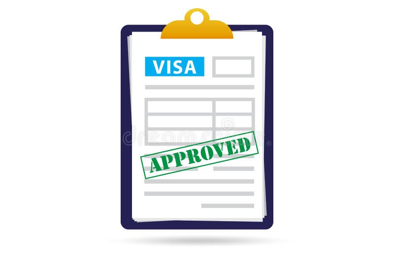 Visa Application Approved Stock Illustrations – 576 Visa Application ...