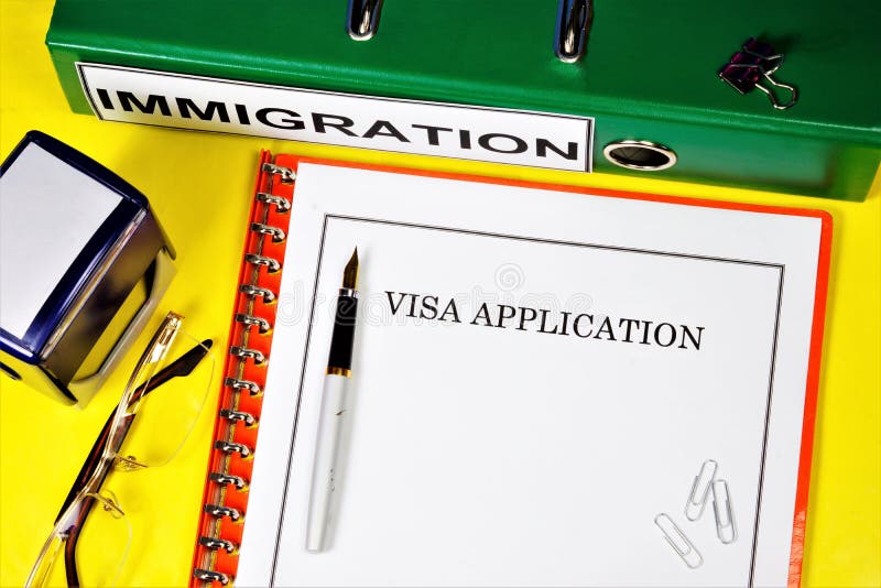 Visa Application, Letterhead-a Permit Document for a Foreigner that ...