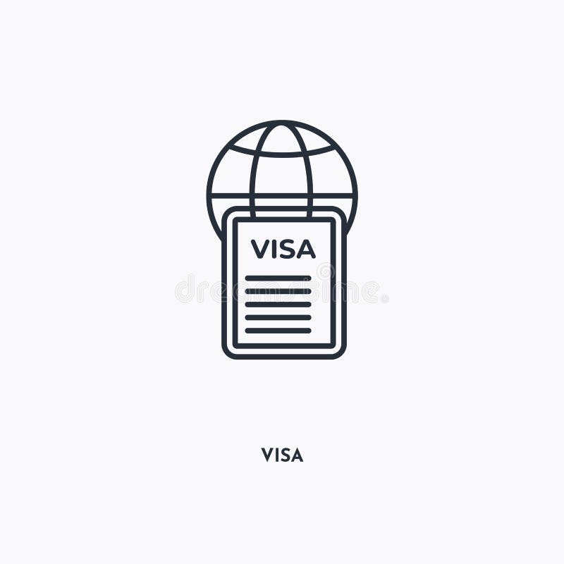 Visa Linear Stock Illustrations – 1,390 Visa Linear Stock Illustrations ...