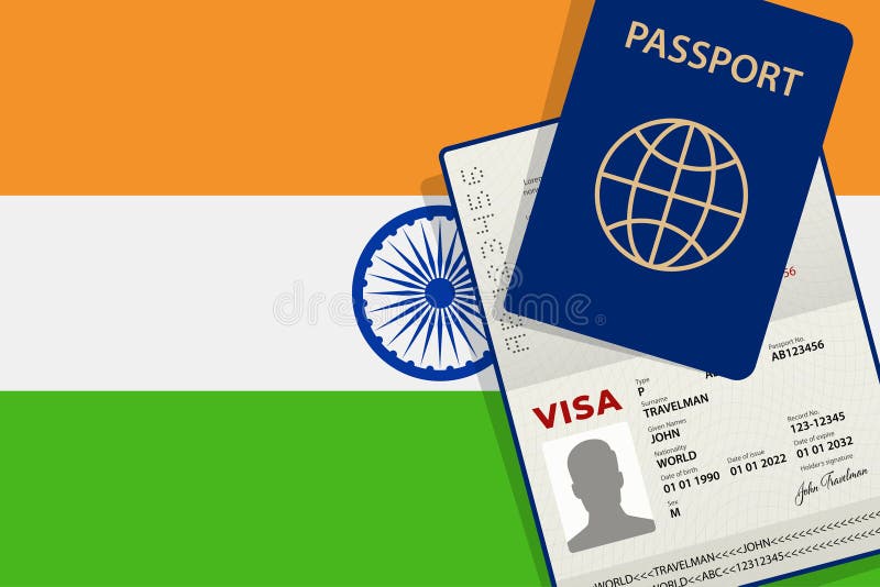 Indian Passport Visa Stock Illustrations – 72 Indian Passport Visa ...