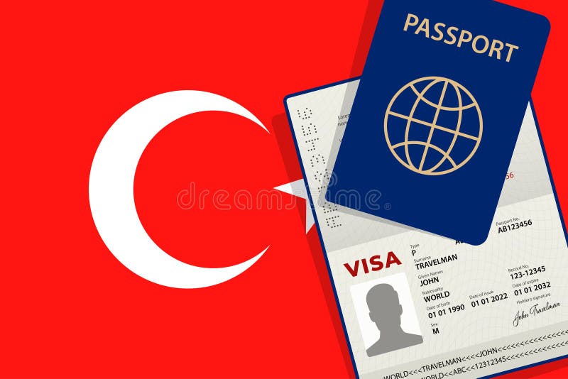 Turkish Passport Template Stock Illustrations – 13 Turkish Passport ...