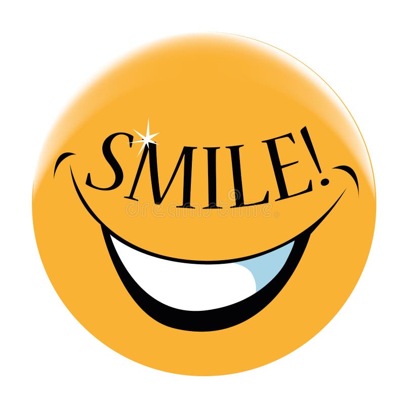 Visage de sourire illustration de vecteur. Illustration du amusement ...