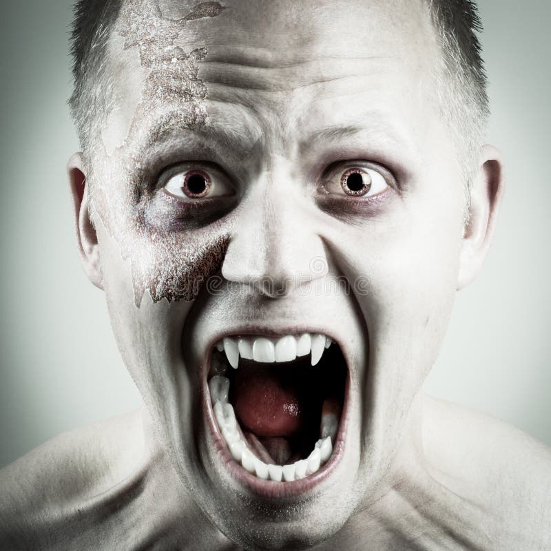 Visage de vampire image stock. Image du yeux, différent - 29714205