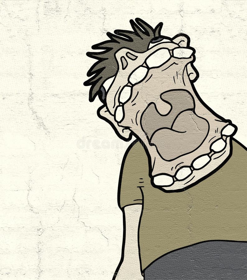 Visage fou illustration stock. Illustration du conception - 80101395