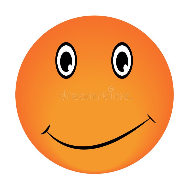 Visage Heureux De Smiley Vector Illustration de Vecteur - Illustration ...