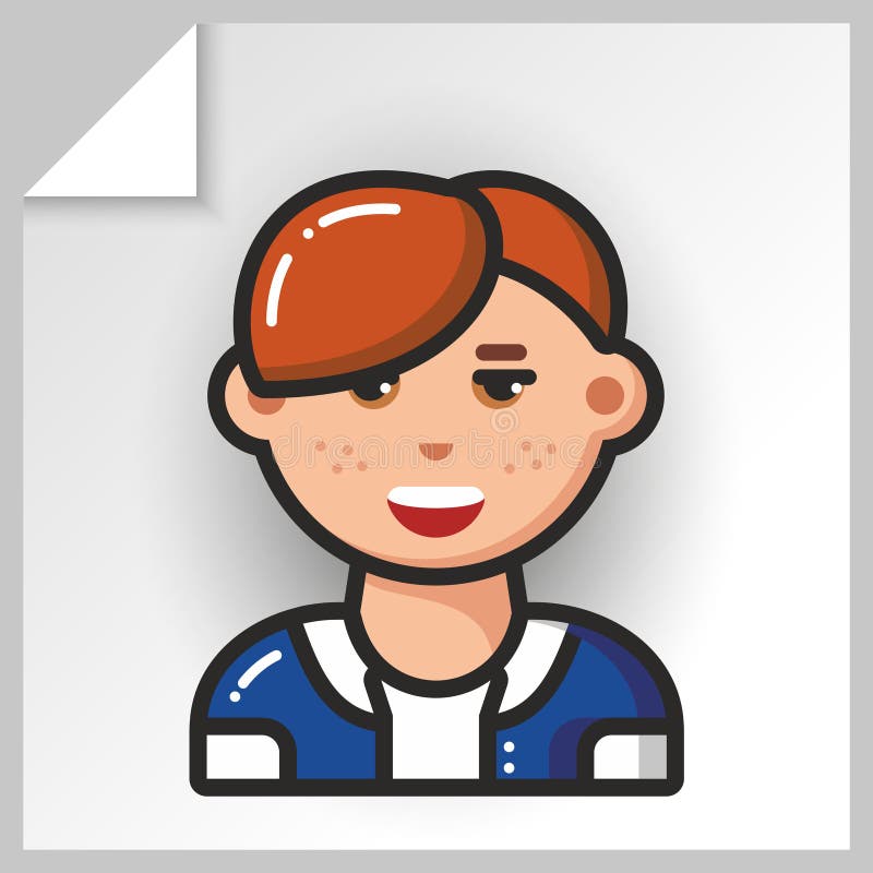 Visage Icons_37 De Personnes Illustration de Vecteur - Illustration du ...